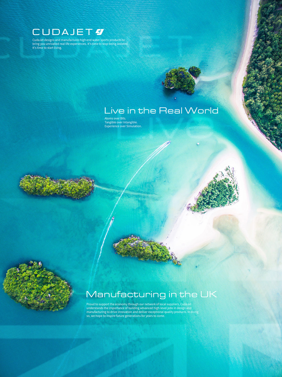 About CudaJet | British Innovation in Luxury Water Sports